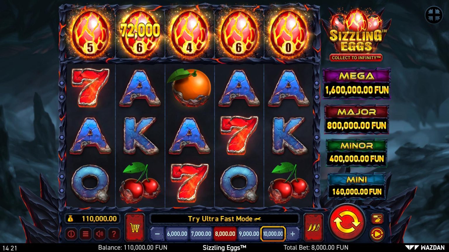 Sizzling Eggs - gra demo za darmo | Recenzja slotu 2026